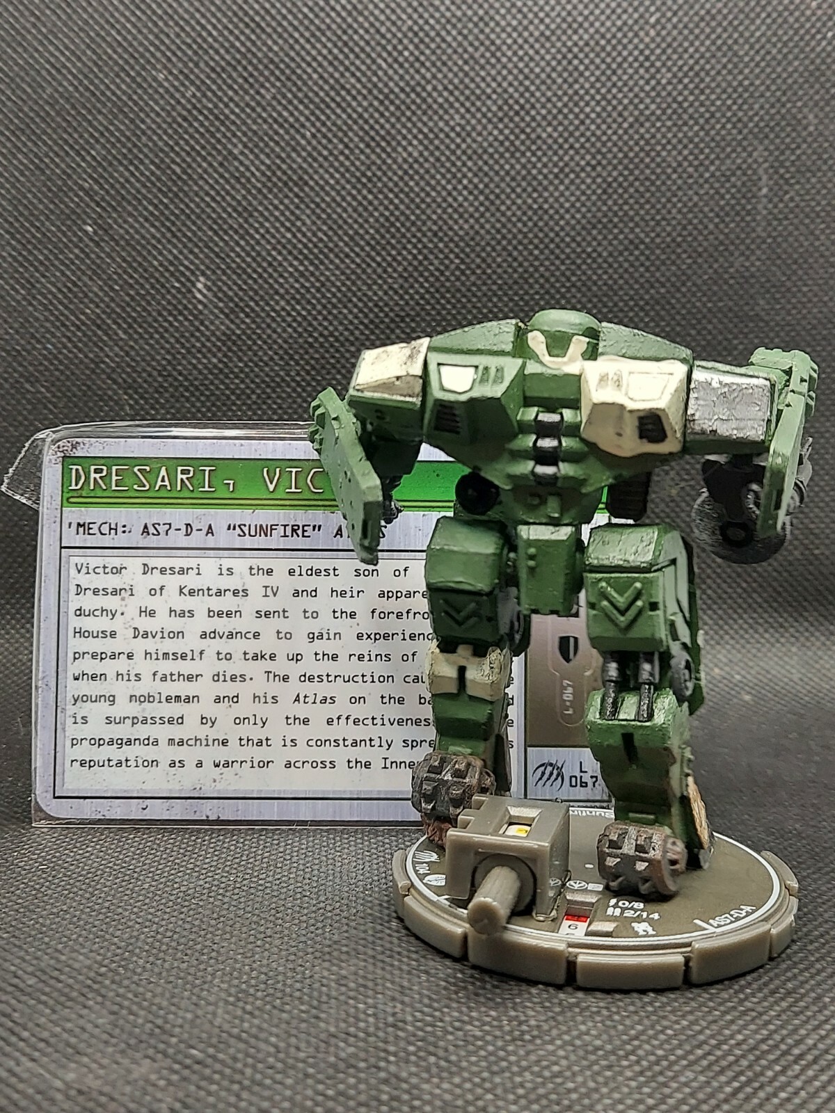 MechWarrior: Federated Suns - "Sunfire" Atlas #104 with Card WIZKIDS | eBay