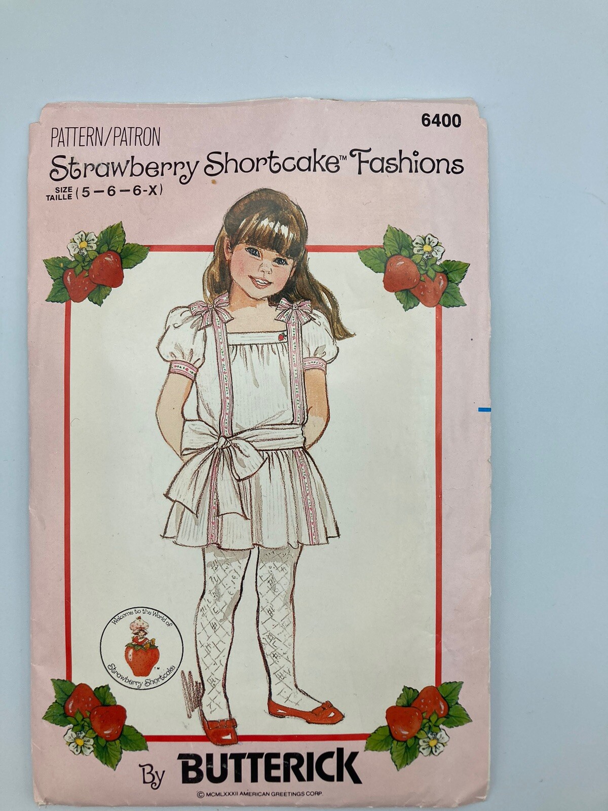 Sewing Pattern Strawberry Shortcake 6400 Butterick Joanna’s Jumpsuit ...