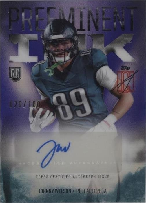 2024 Topps Signature Class - Preeminent Ink Autographs Johnny Wilson # ...