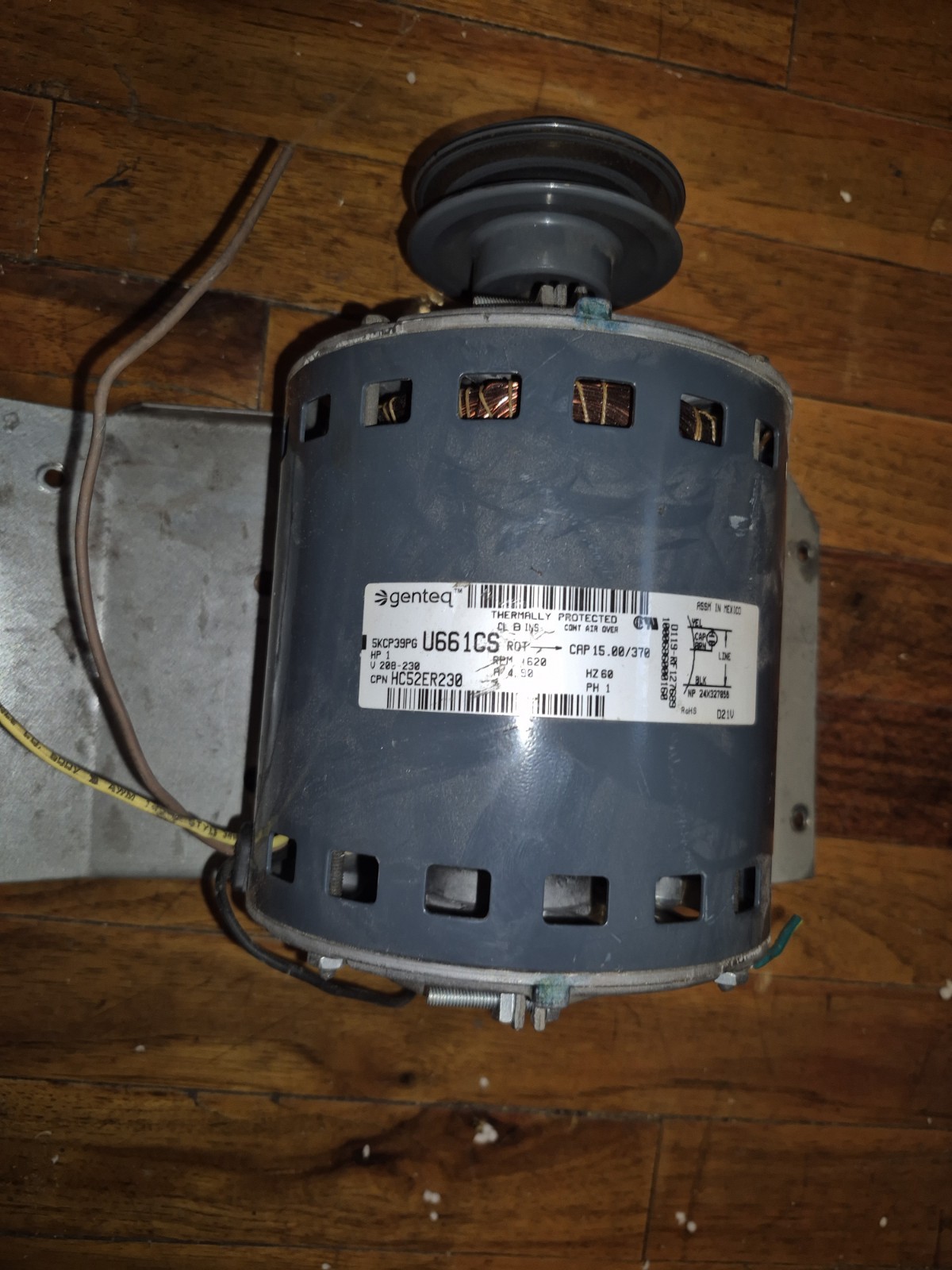 Genteq 5KCP39PG S072 S Motor U661CS HC52ER230 | eBay