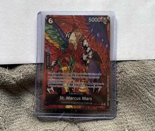 St. Marcus Mars Alt Art 2025 One Piece Carrying On His Will #OP13-091 ...