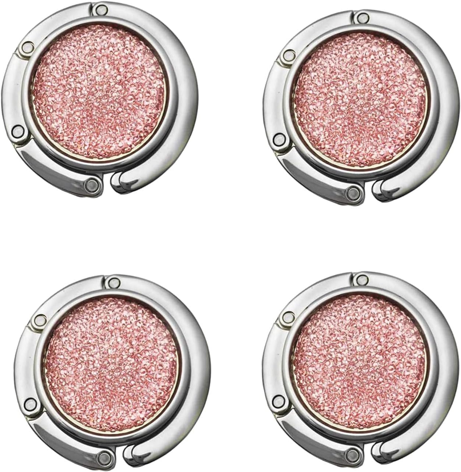 Purse Hook Foldable - Set of 4 Folding Handbag Table Hanger-Bag Hanger ...