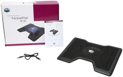 Cooler Master NotePal X2 - Laptop Cooling Pad with 140 mm Blue LED Fan ...