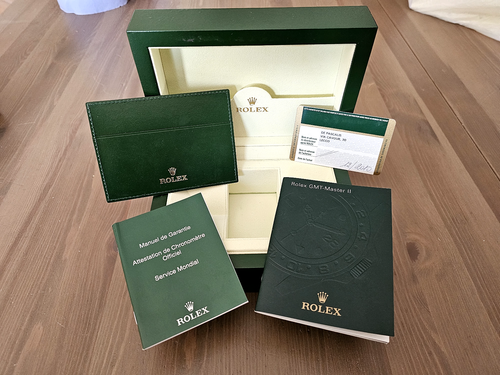 Scatola Rolex 39139.64 Originale Italiana per Rolex GMT-Master II rif ...