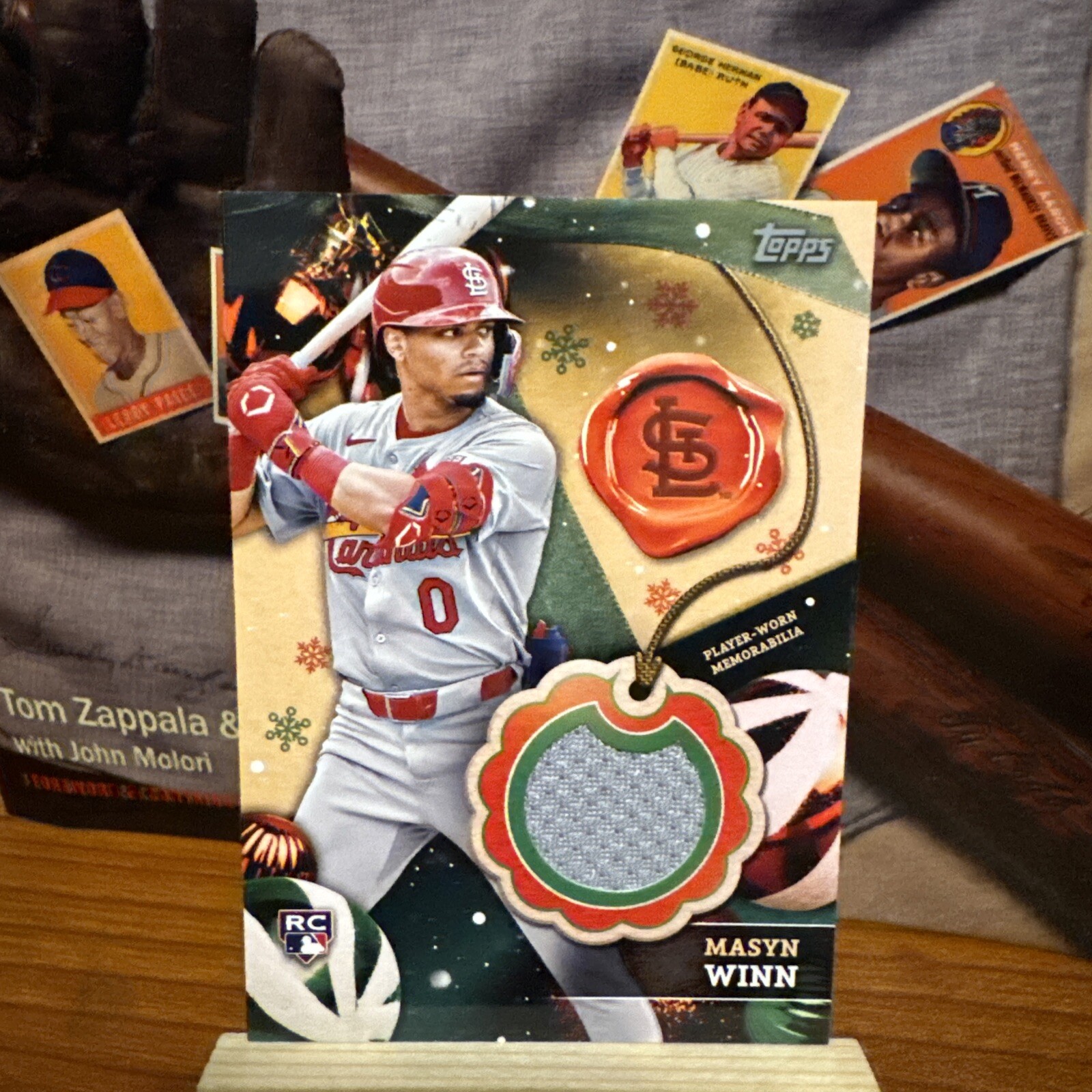 2024 Masyn Winn Topps Holiday RC Relic RC-ME Hot SP! | eBay