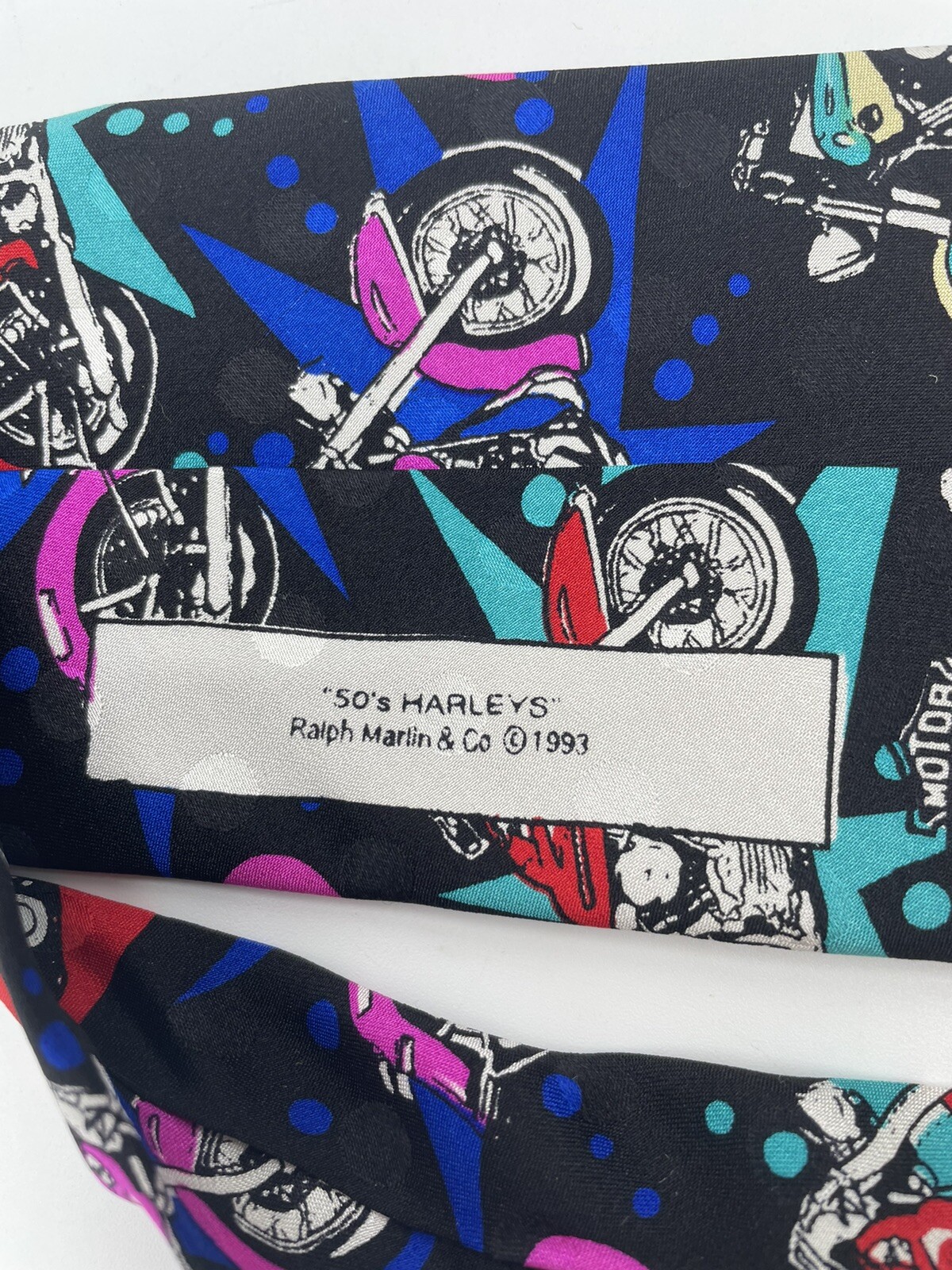 Harley Davidson Motorcycle Ralph Marlin RM Style Vint… - Gem