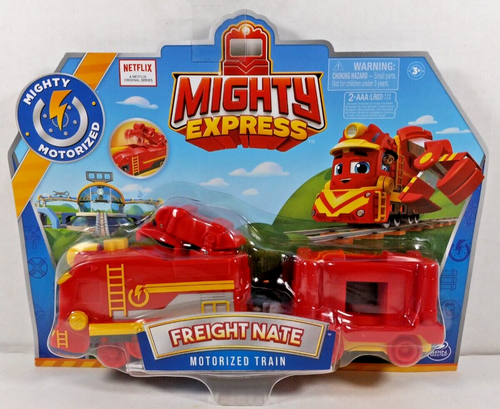 MIGHTY EXPRESS Mighty Motorized Freight Nate TRAIN NETFLIX New, Factory ...