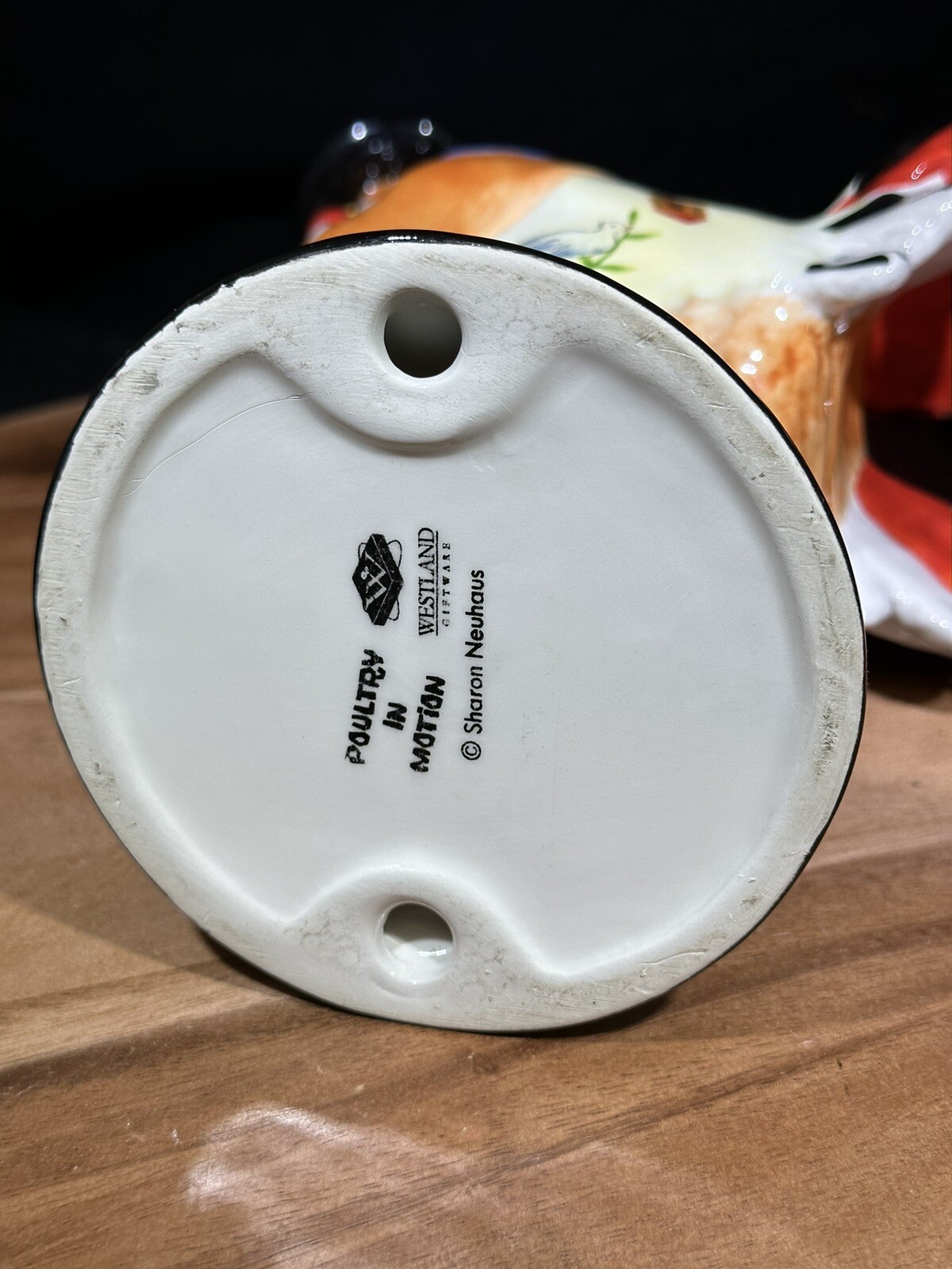 Rare Poultry In Motion Westland Giftware Sharon Neuhaus "Chicken Soup ...