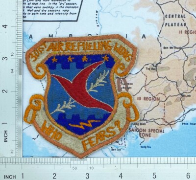 Patch , 301st Air Refueling Wing ( WHO FEARS ) Patch , t4-247 | eBay