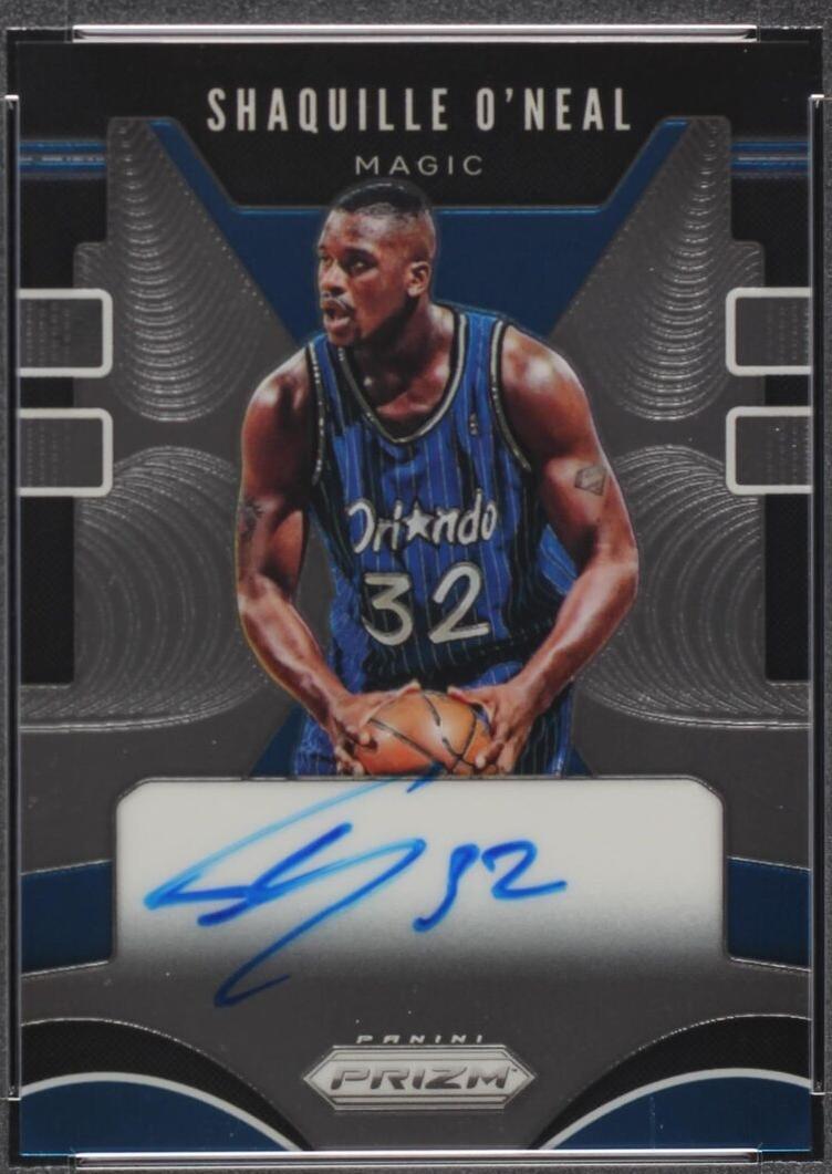 2019-20 Panini Prizm - Signatures Shaquille O'Neal #SG-SON (AU) for ...