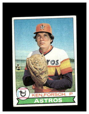 Houston Astros Ken Forsch Topps Baseball Near Mint or Better | eBay