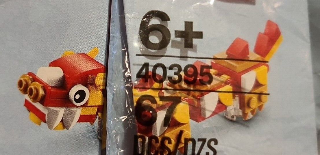 LEGO Promotional Seasonal: Chinese Dragon (40395) for sale online | eBay
