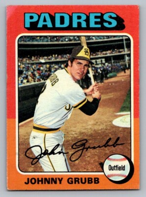 1975 Topps #298 Johnny Grubb | eBay