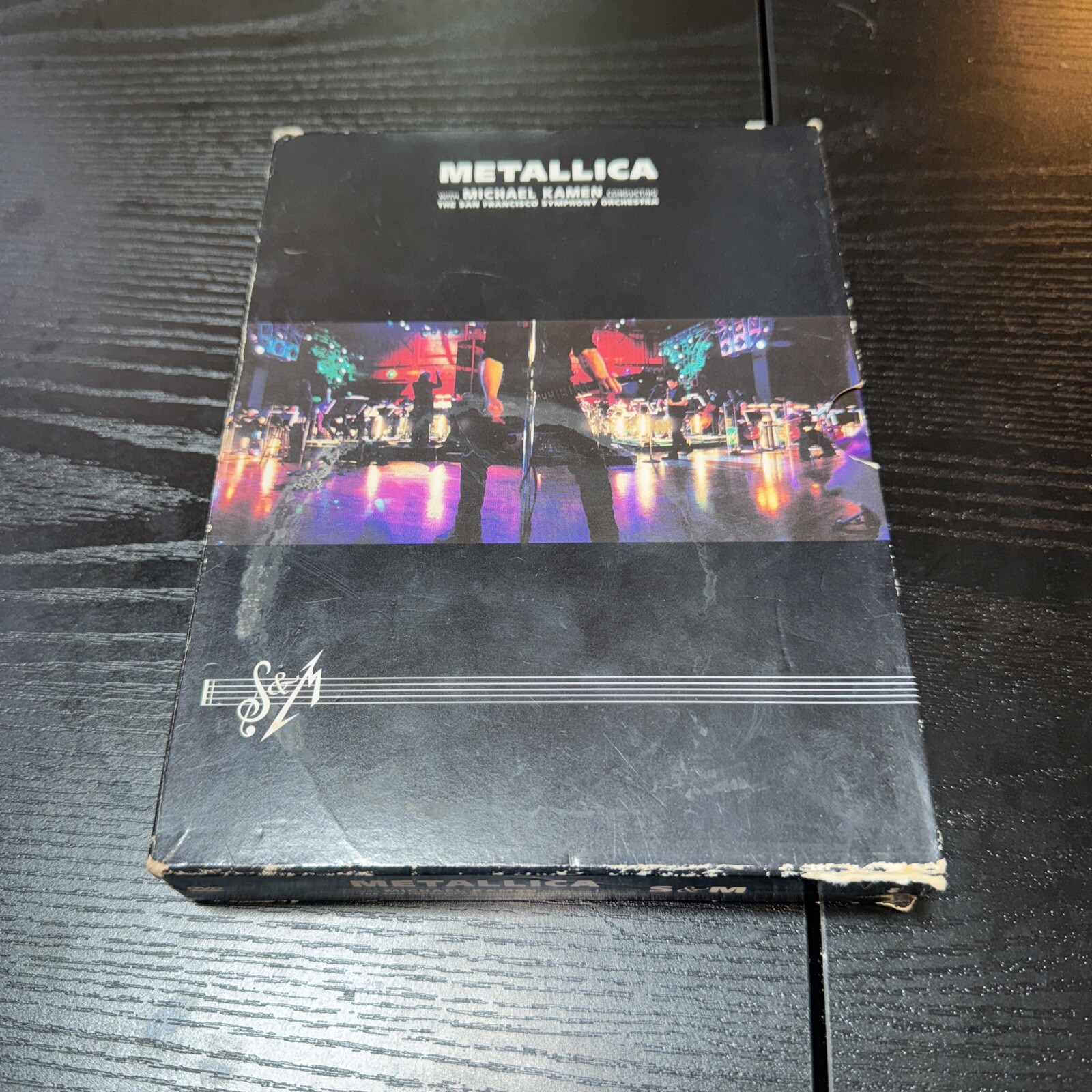 Metallica - SM with the San Francisco Symphony Orchestra (DVD, 2000, 2 ...