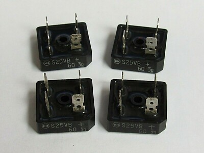LOT OF 4 SHINDENG MINIATURE POWER RELAY S25VB 60 S25VB60 - USED | eBay