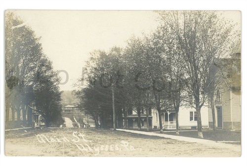 RPPC Main Street ULYSSES PA Potter County Pennsylvania Real Photo ...