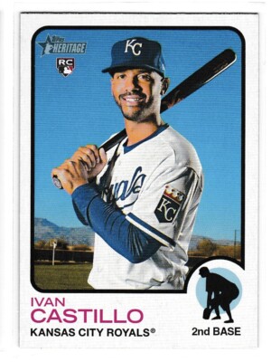 2022 Topps Heritage #660 Ivan Castillo Rookie Card | eBay
