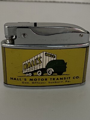 Trucking Company Lighter. Halls Motor Transit | eBay