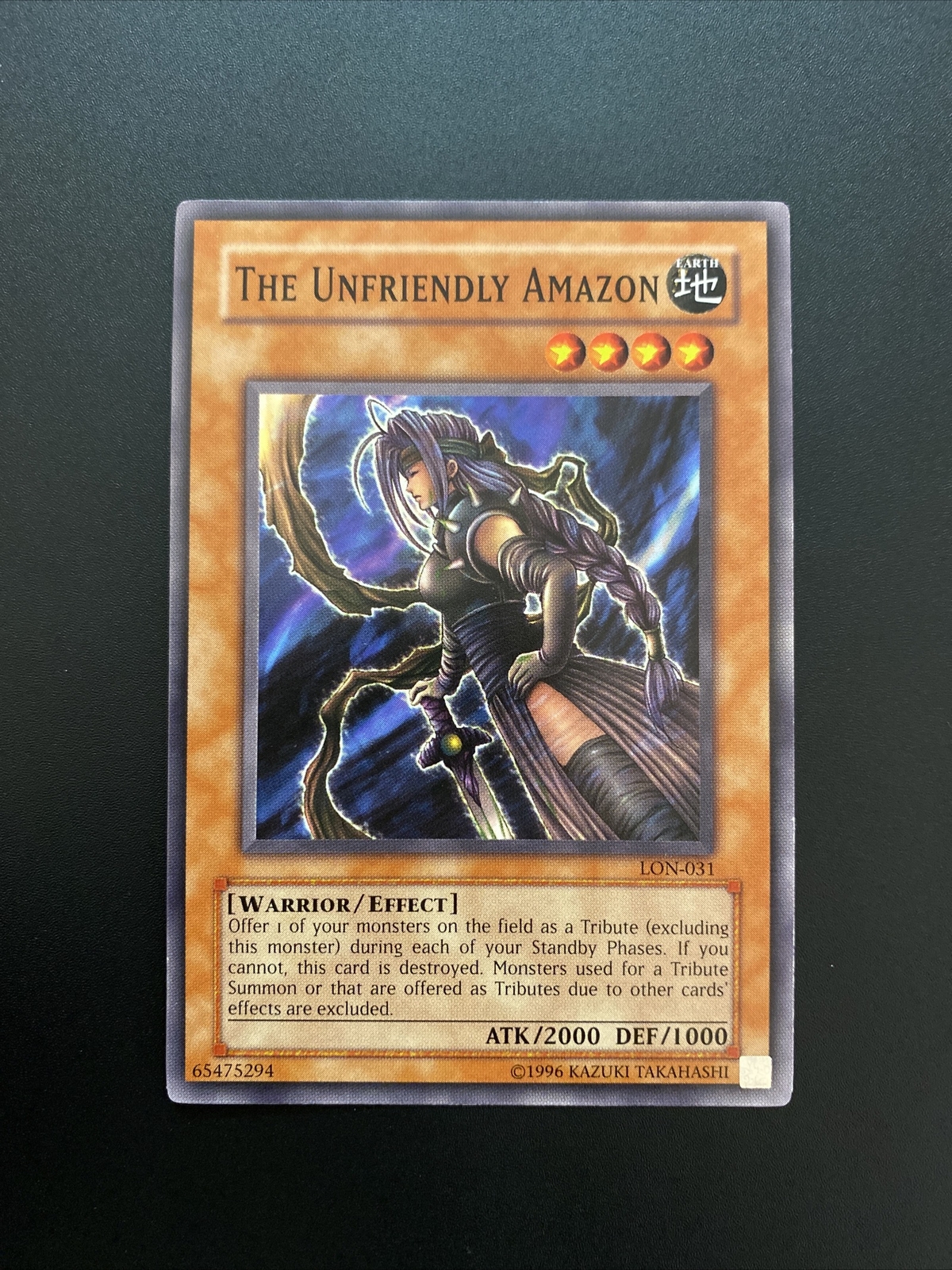 Yu-Gi-Oh! Common Labyrinth Of Nightmare Lon-031 The Unfriendly Amazon ...
