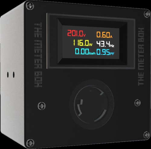 DROK Power Meter NEMA L6-30 (Case Only) 200v-240v Meter Box Outlet ...