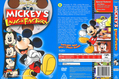 822A NEW SEALED DVD Region 4 DISNEY MICKEY'S LAUGH FACTORY | eBay Australia