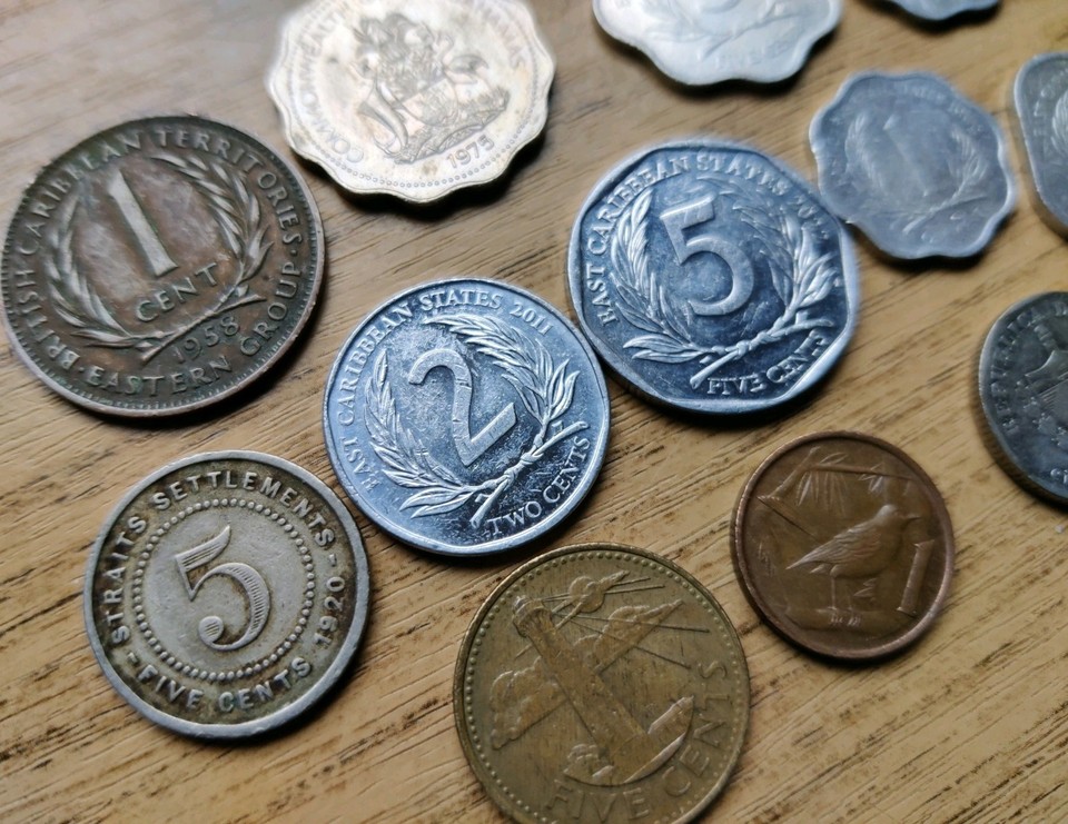 12 x Caribbean Islands Old World Coins Collection Job Lot | eBay UK