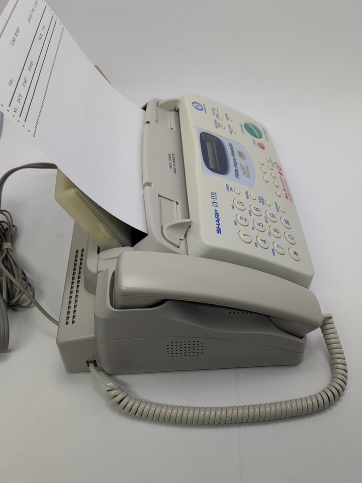 Sharp UX-355L Fax Machine Paper Fax Copier Phone 3 in 1 Home Or Office ...