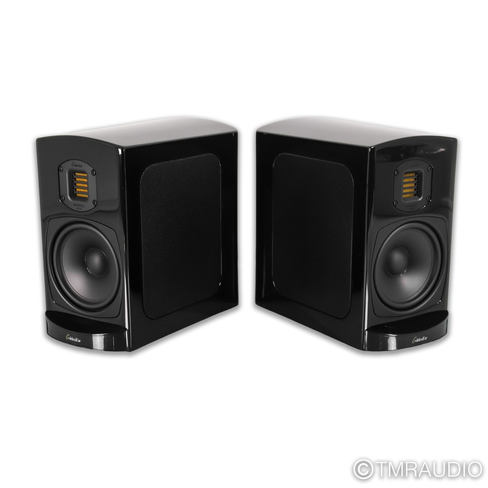 GoldenEar BRX Bookshelf Speakers; Black Pair | eBay