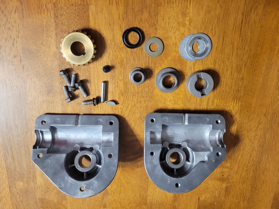 MTD 918-0124A Auger Gearbox 918-0123A 20t Gear 917-04861, 917-0528A ...