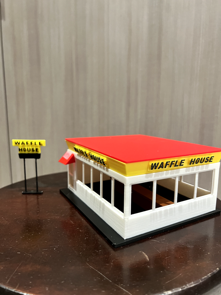 O Scale Waffle House Inspired 3D Printed Kit (UPDATED) | eBay