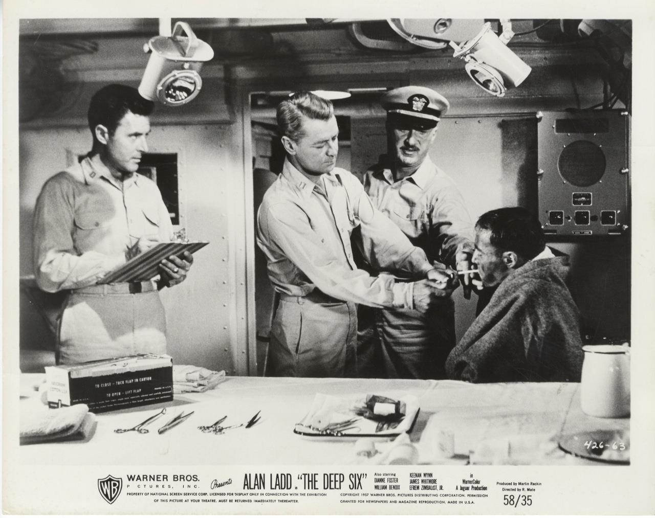 "THE DEEP SIX"-ORIGINAL PHOTO-ALAN LADD | eBay