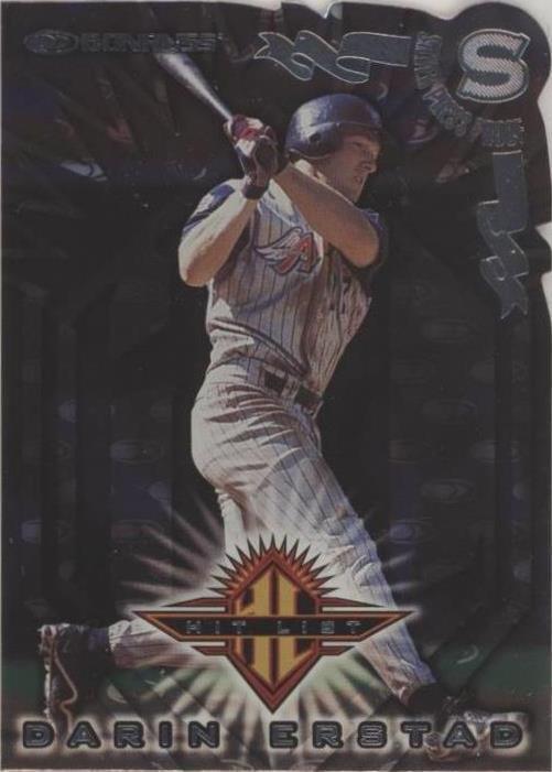 1998 Donruss - Hit List Darin Erstad #348 Press Proof Silver Darin Erstad Back /1500 for sale ...