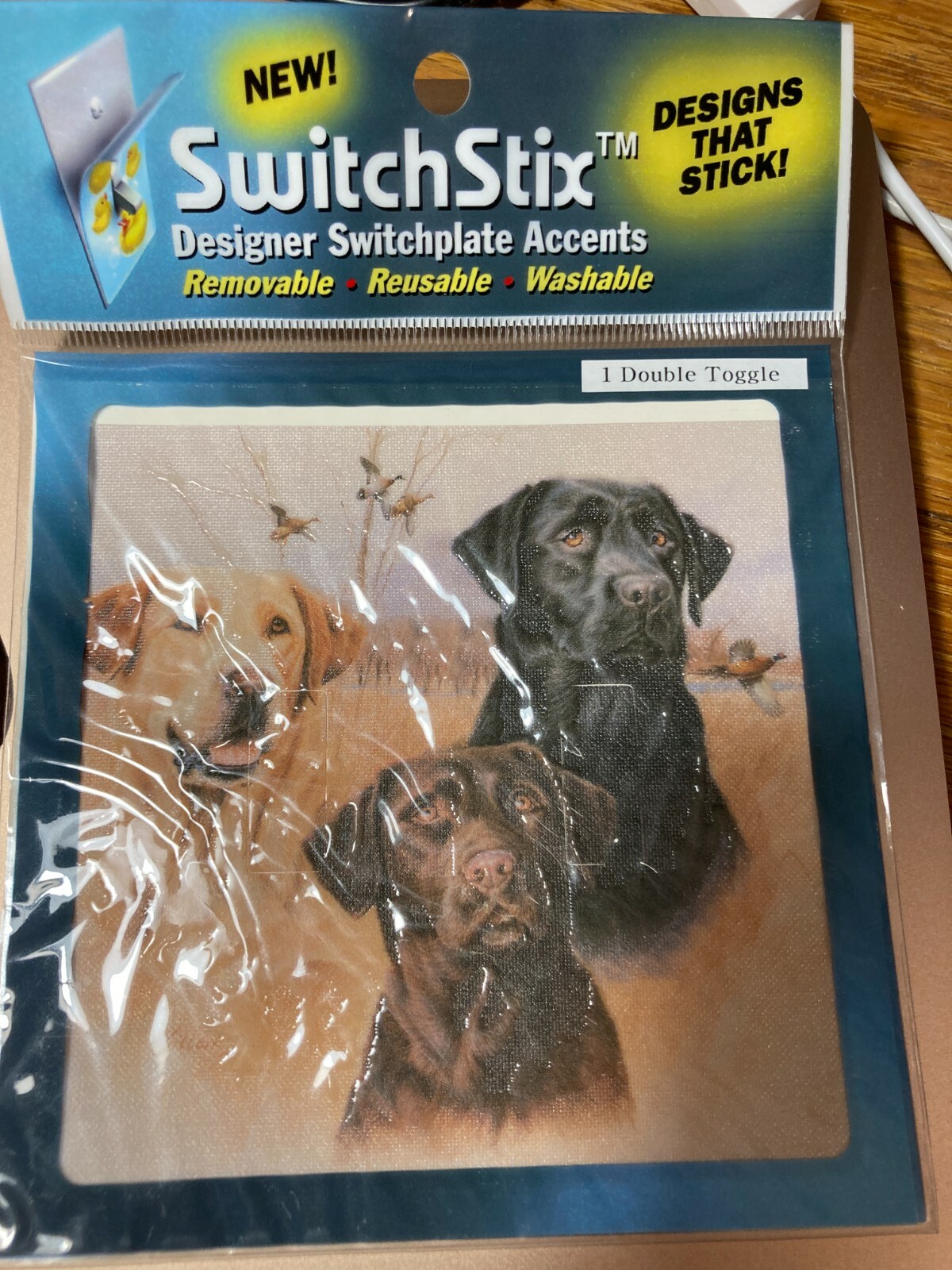 Switchstix Labradors. Designer Decal for Light Switch - Double Switch ...