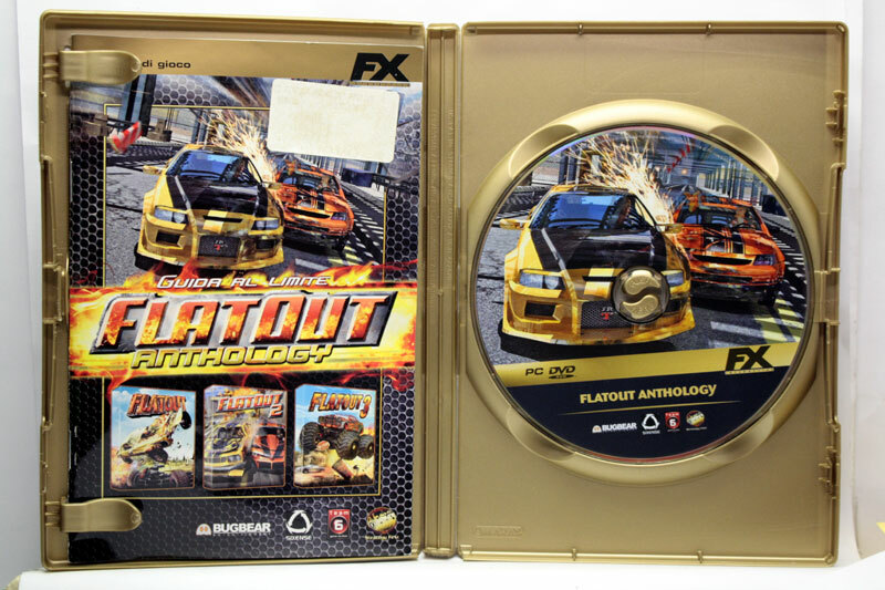 FLATOUT ANTHOLOGY GUIDA AL LIMITE GIOCO PC DVDROM EDIZIONE ITALIANA FX DP3 79206 | eBay