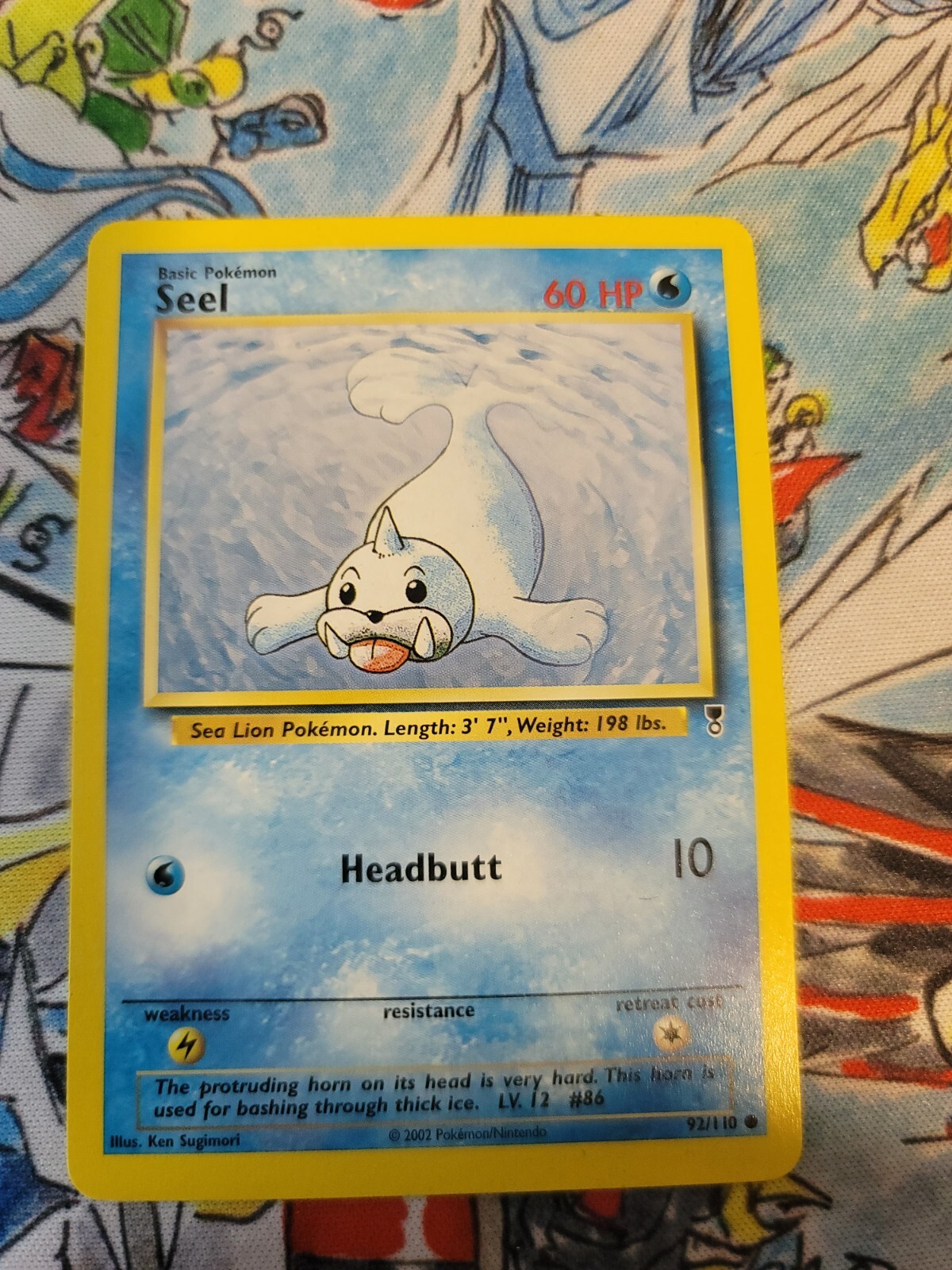 Pokemon Seel Legendary Collection Set 92/110 Non-Holo Common | eBay