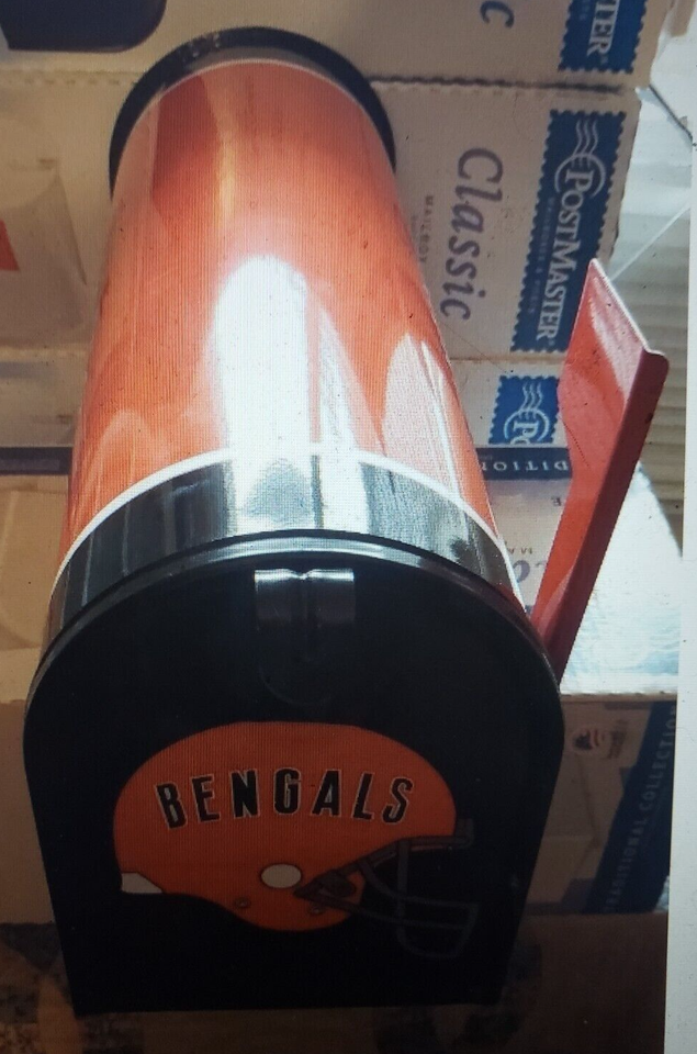 JUMBO Cincinnati Bengals Mailbox ~ JERSEYS~TICKETS~HATS~NO PAINT ...