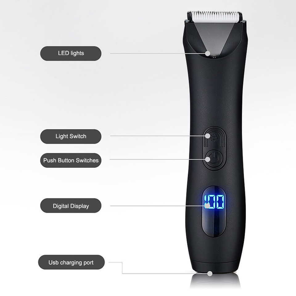 Manscape Ball Trimmer Body Hair Trimmer for Men's Pubic Hair Trimmer ...