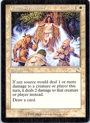 Equal Treatment Magic The Gathering Torment Light Play | eBay