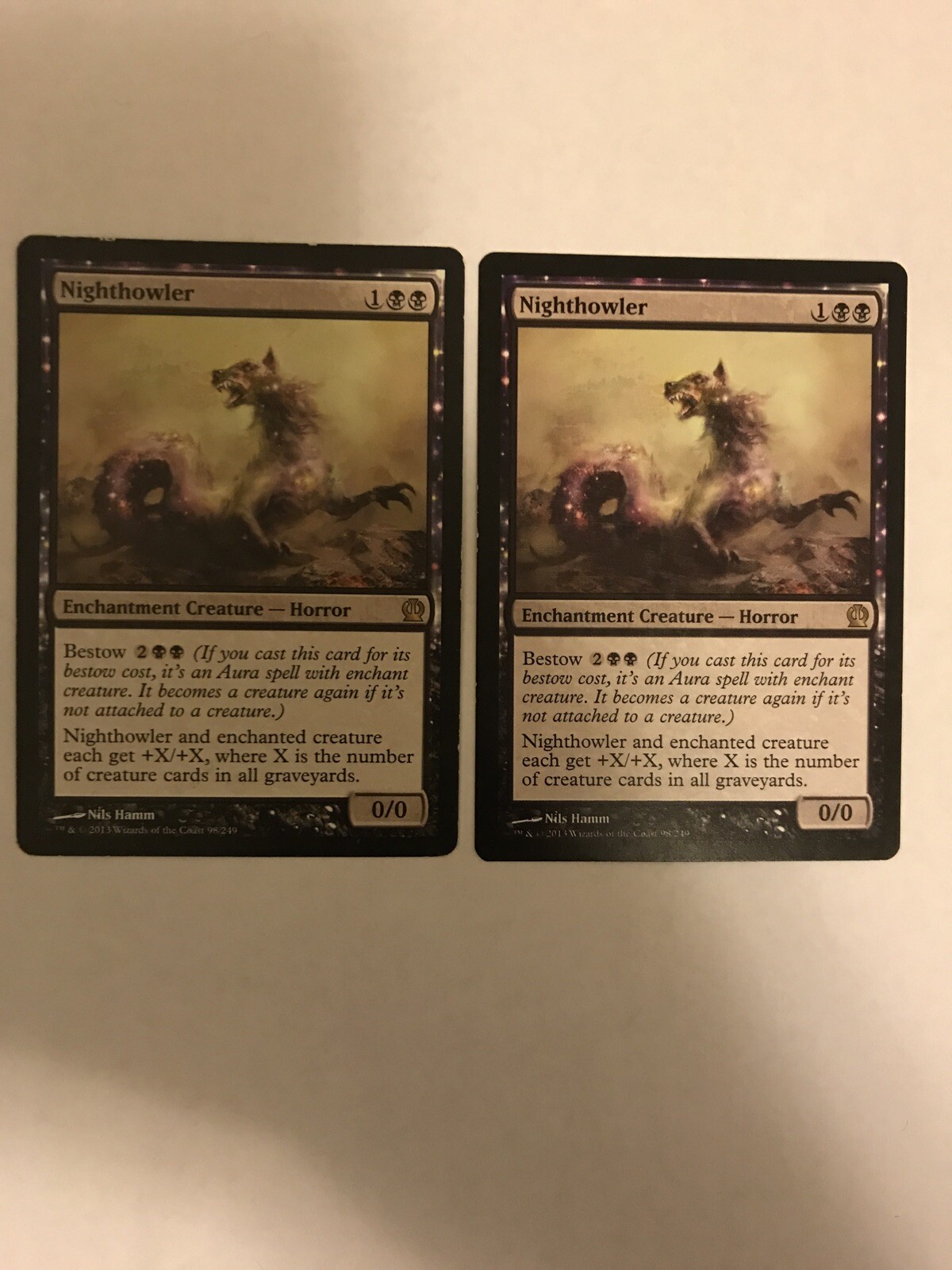 Nighthowler X2 Theros Moderate Play MTG | eBay