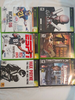 6 Pack Of Xbox Games | eBay