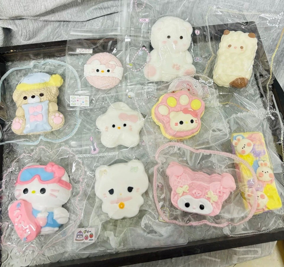 Taba Squishy Handmade Blind Box Gift Fidget Toy Sensory Slime Stress ...