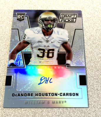2016 Panini Collegiate Draft RC Auto Silver Prizm #292 DeAndre Houston ...