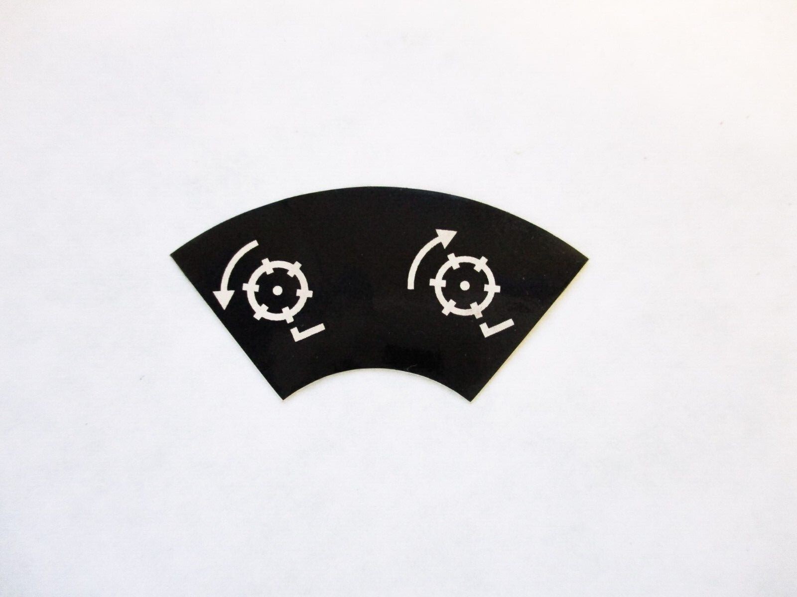 Jacobsen Backlap Lock Decal - 3002053 - Fits: Many Greens King & Tri ...