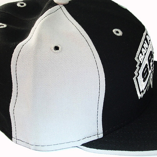 New Era San Antonio Spurs 5950 Fitted Hat Classic NBA Grey Back ...