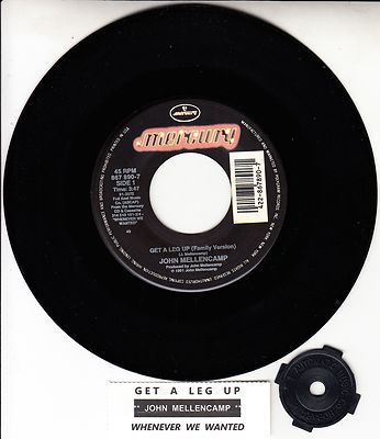 JOHN COUGAR MELLENCAMP Get A Leg Up 7" 45 NEW record + juke box title ...