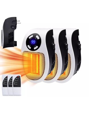 3PCS NEW Ultra Air Heater, Cyber Heater Plug-in, Space Heater Portable ...
