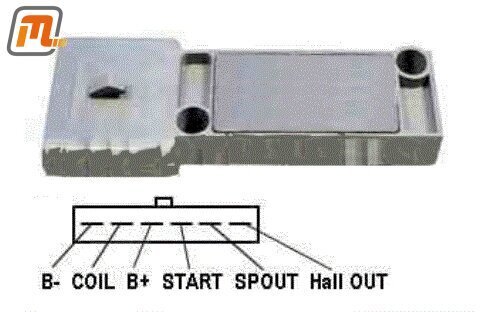 FORD Granada Scorpio MK1 ignition distributor booster module DOHC 2,0i ...