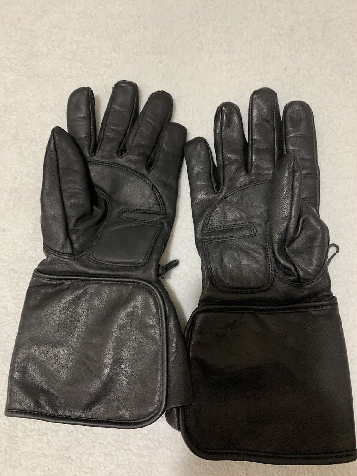 MENS MOTORCYCLE GLOVES - ROADKROME LEATHER - MENS Size M | eBay