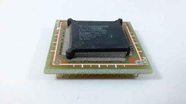 AMD Am386 Dx-40 Ng80386dx-40 Vintage 386 40 MHz Processor for sale ...