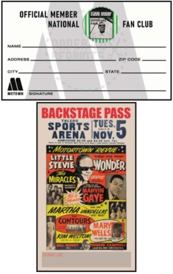 STEVIE WONDER FAN CLUB MEMBERSHIP CARD - VINTAGE FANTASY | eBay